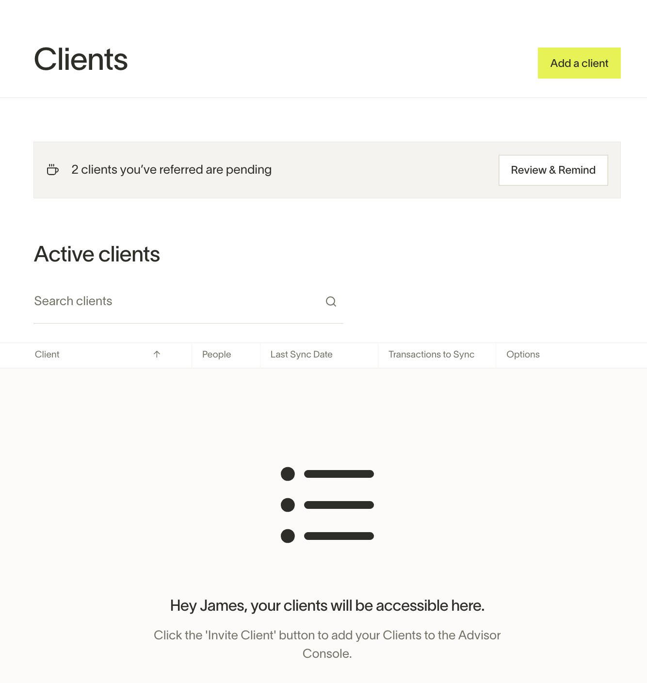 Adding clients to Ramp – Ramp