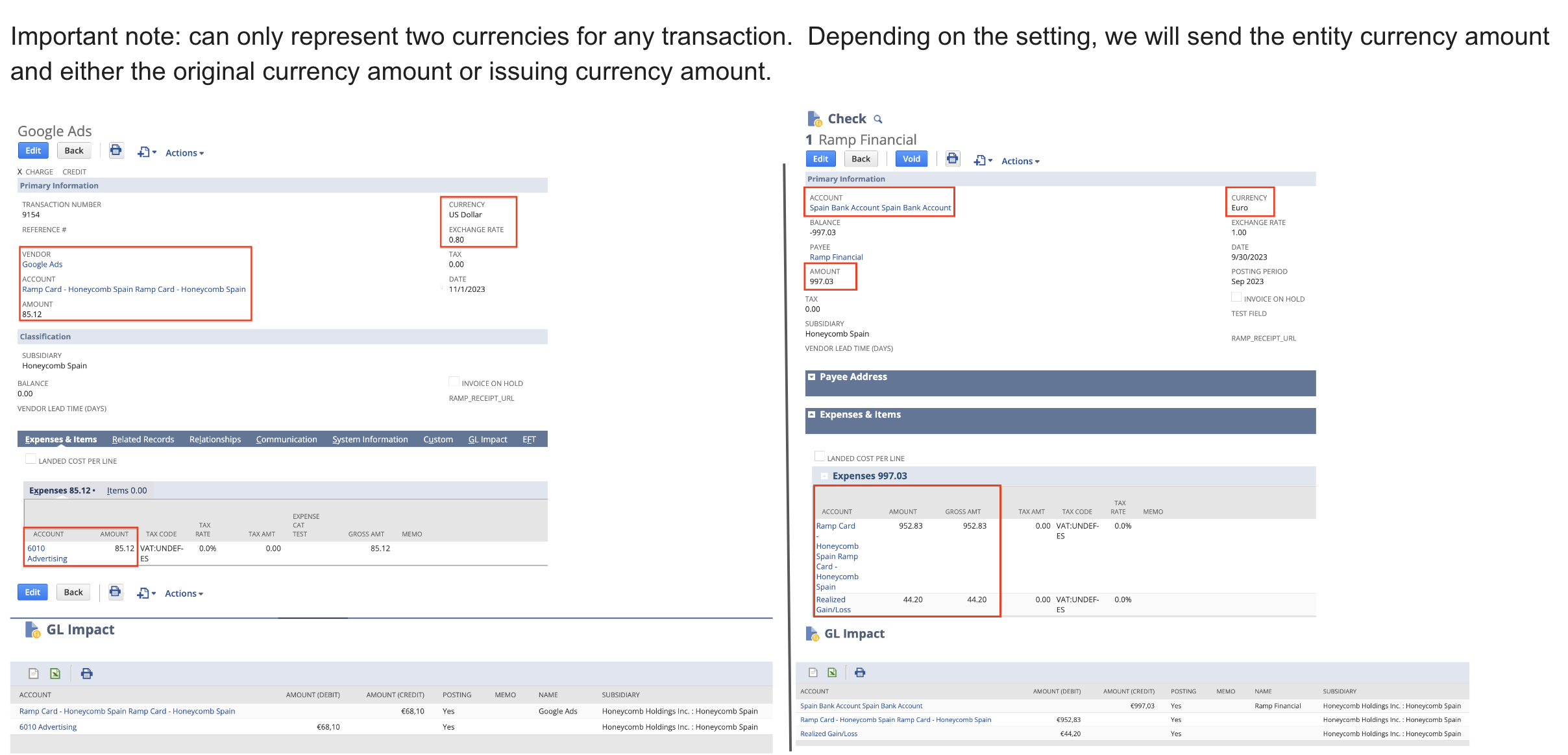 NetSuite | International accounting support – Ramp