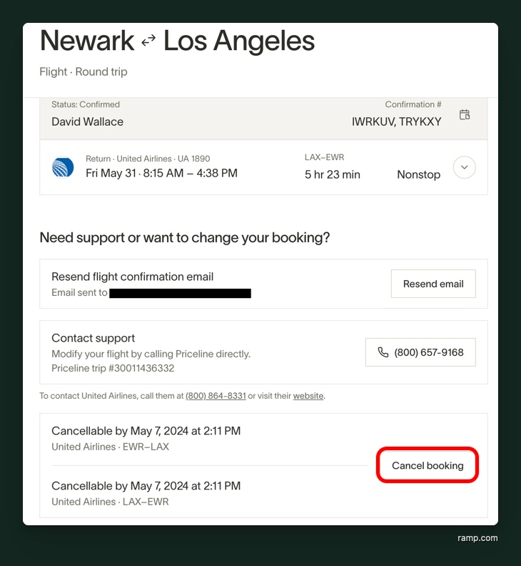 Booking Travel on Ramp: Employee guide – Ramp