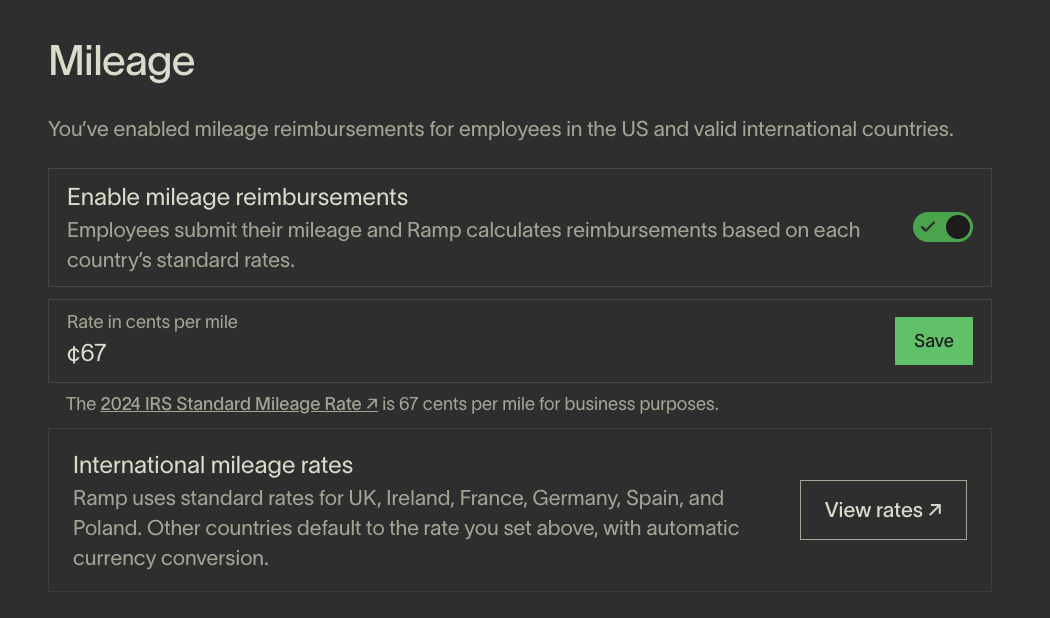 Submitting reimbursements – Ramp