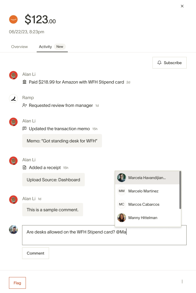 Communicating with other users on Ramp – Ramp