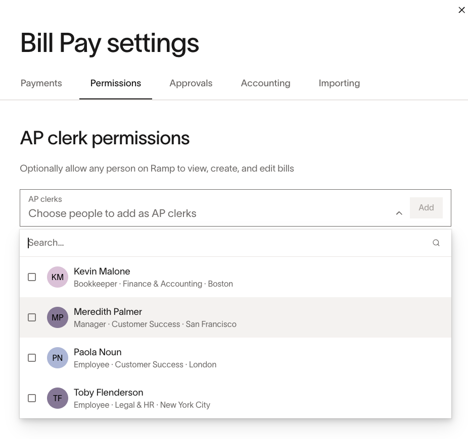AP Clerks on Ramp – Ramp