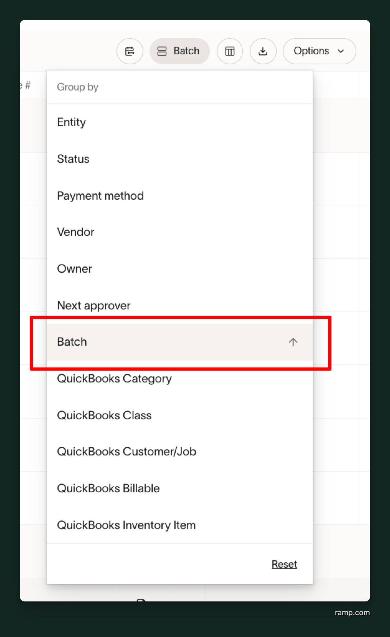 Batch payments on Ramp Bill Pay – Ramp