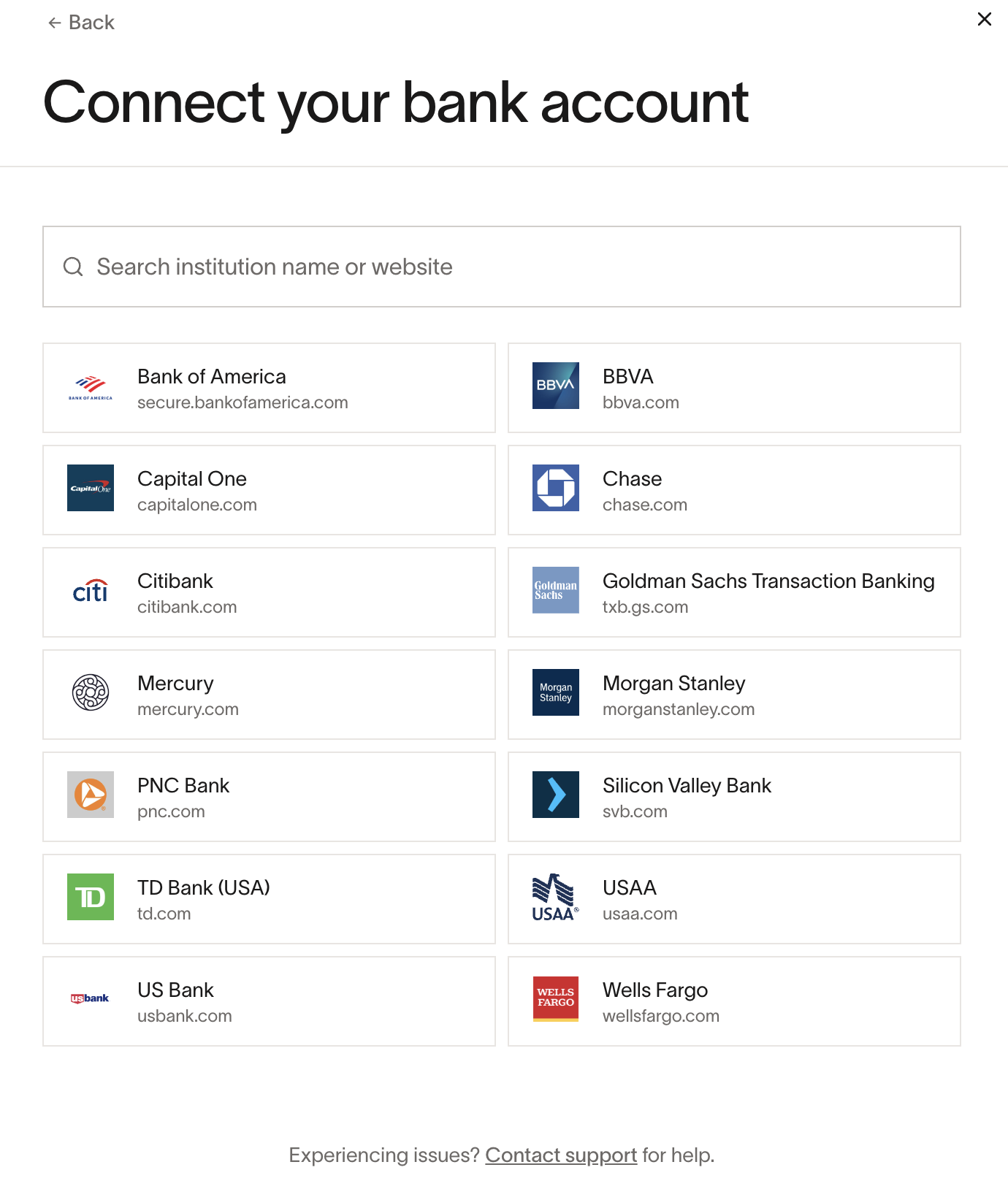 Bank account linking for vendors – Ramp
